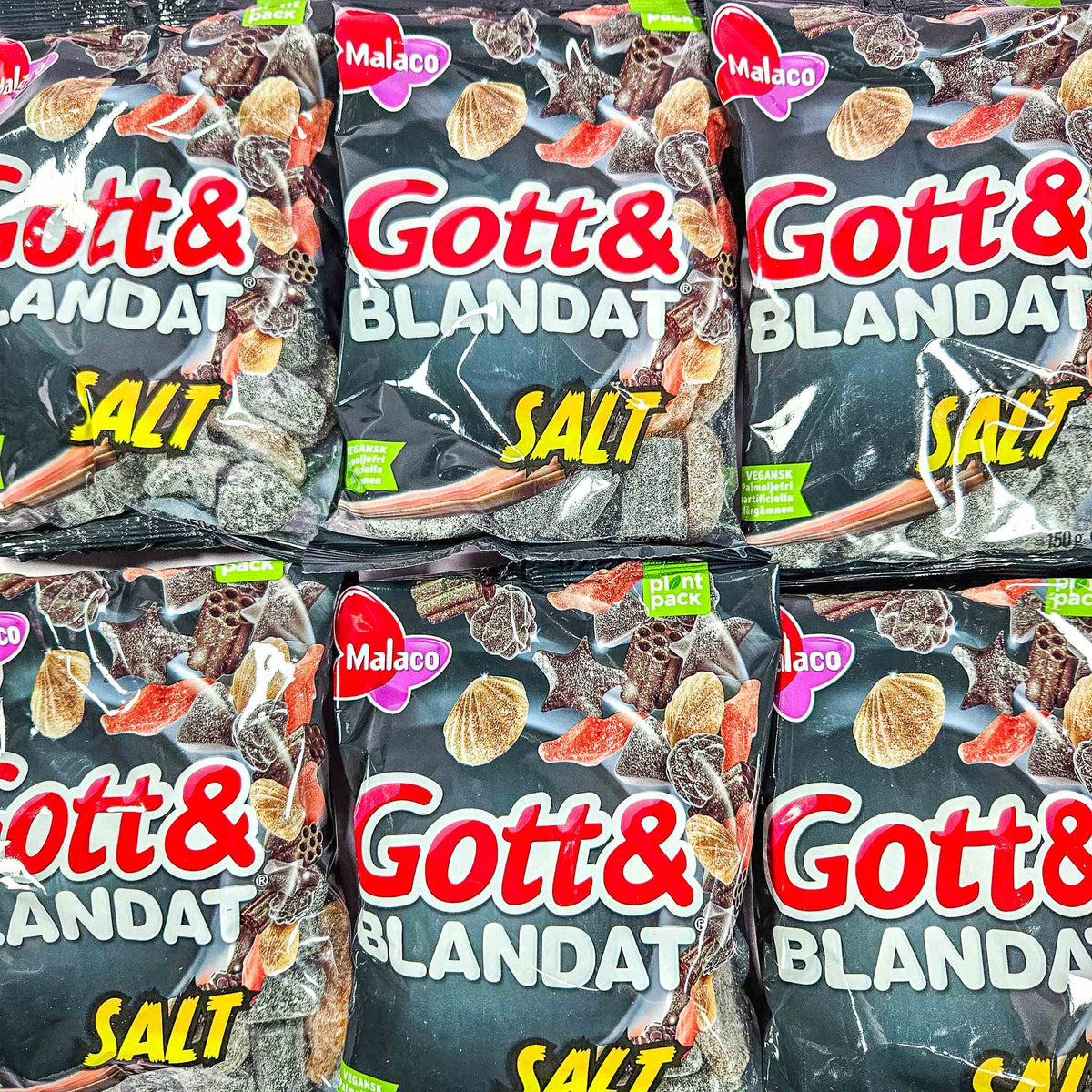 Glott & Blandat Sallty Best Before 03/25 — Joys Delights Lolly Shop Online