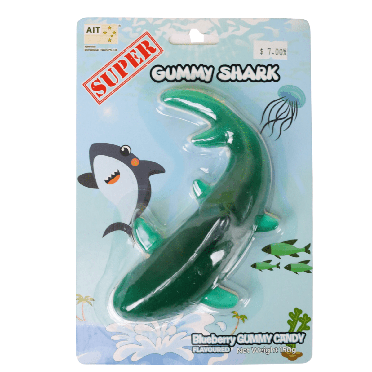 Super Shark Gummy 150g — Joys Delights Lolly Shop Online