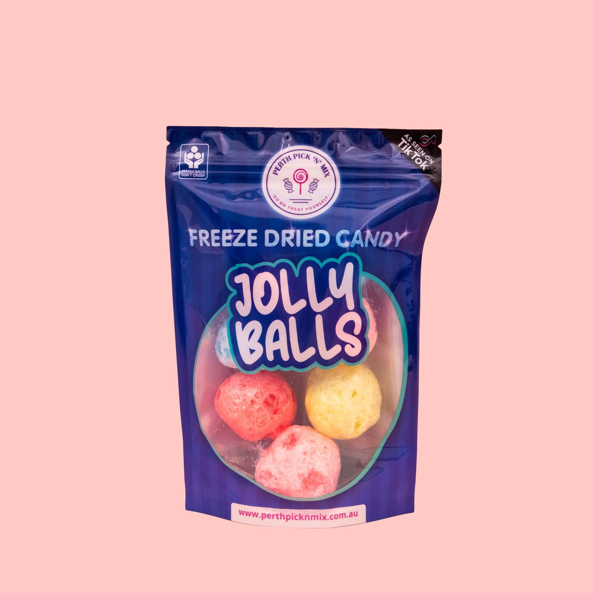 Freeze Dried Candy Jolly Balls — Joys Delights Lolly Shop Online