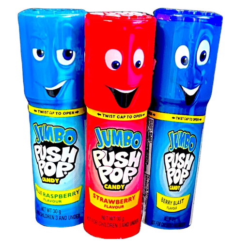 Jumbo Push Pop 30g — Joys Delights Lolly Shop Online