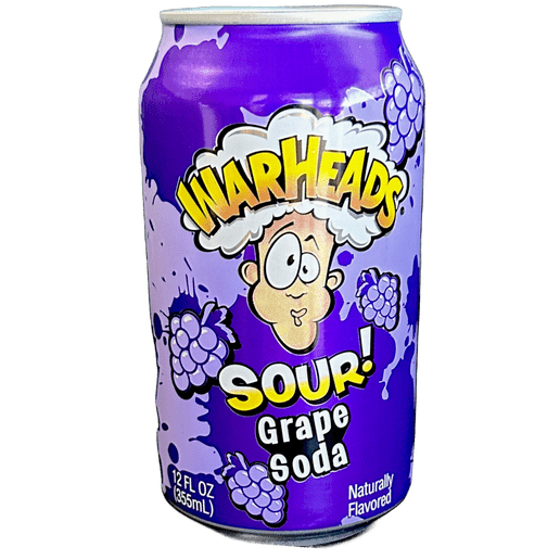 Warhead Grape Soda 355ml — Joys Delights Lolly Shop Online