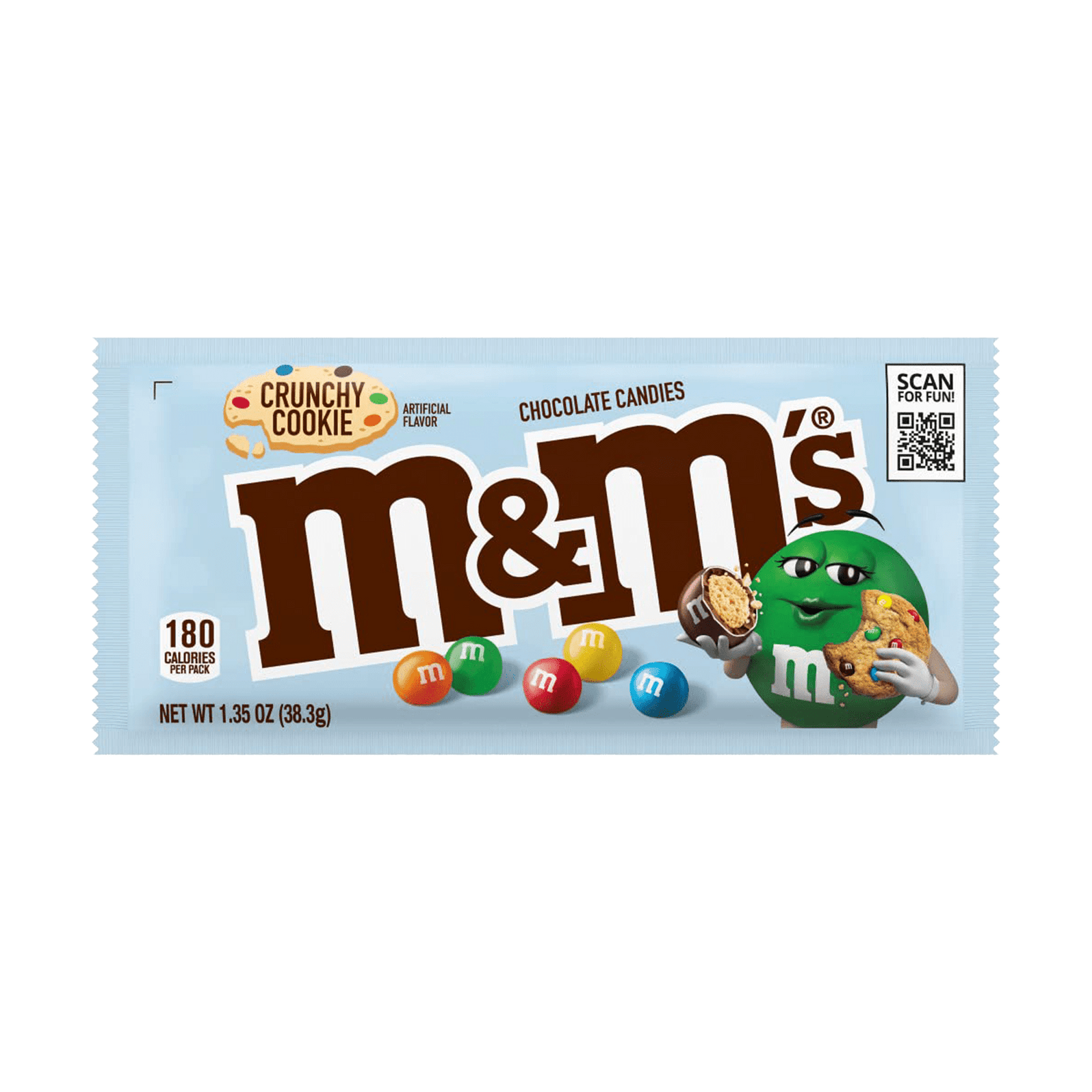 M&M's chocolate crunchie cookies 38g — Joys Delights Lolly Shop Online