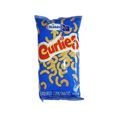 Bluebird Curlies 150g — Joys Delights Lolly Shop Online