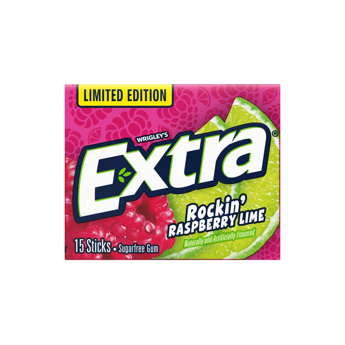 Extra Raspberry Lime 14.5g — Joys Delights Lolly Shop Online