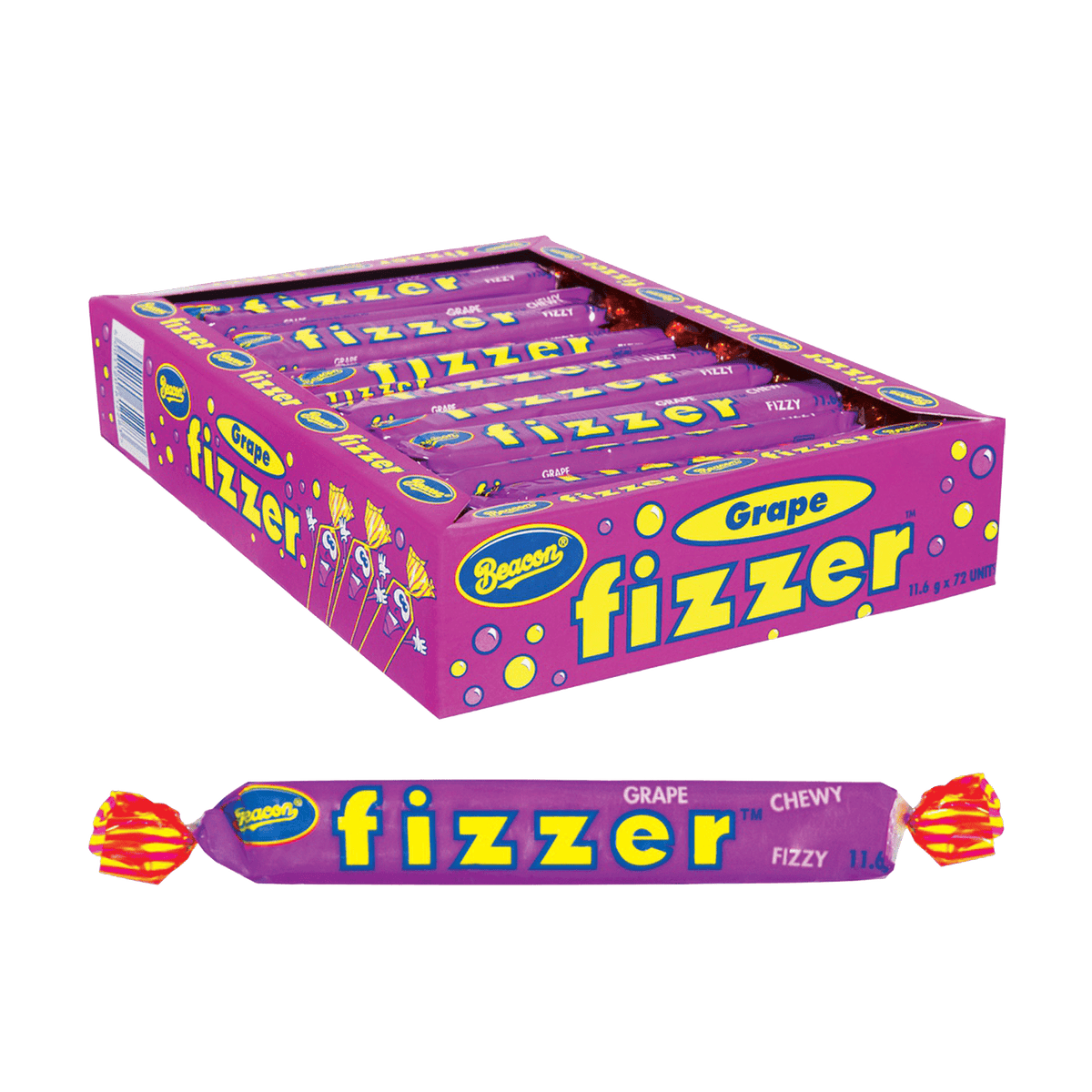 Fizzers Grape 11.6g — Joys Delights Lolly Shop Online