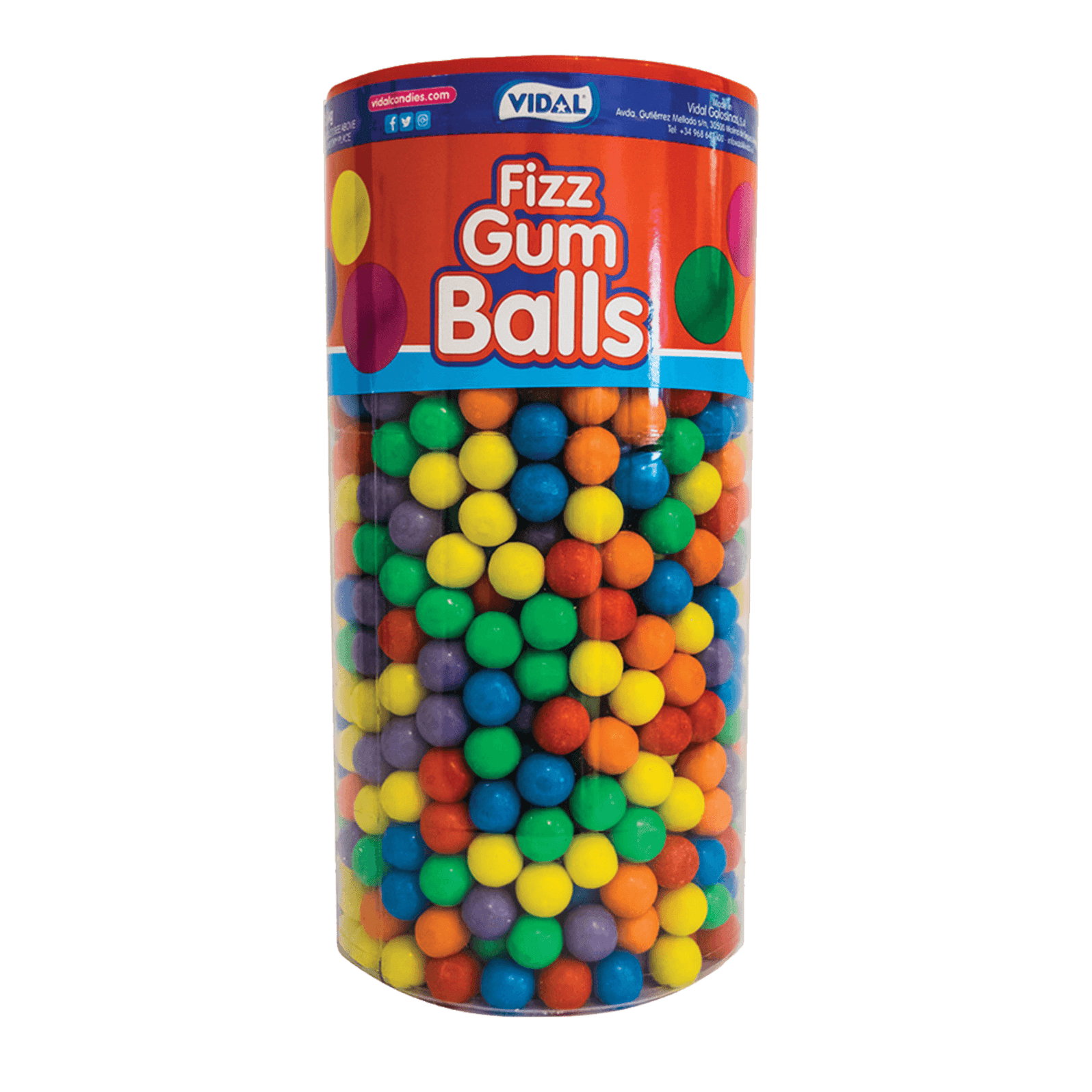Fizzy Gum Balls — Joys Delights Lolly Shop Online