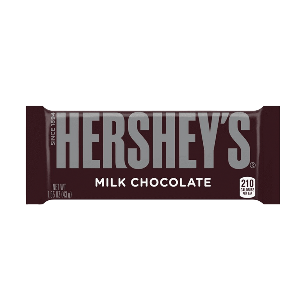 Hershey's Milk Chocolate Bar 43g — Joys Delights Lolly Shop Online