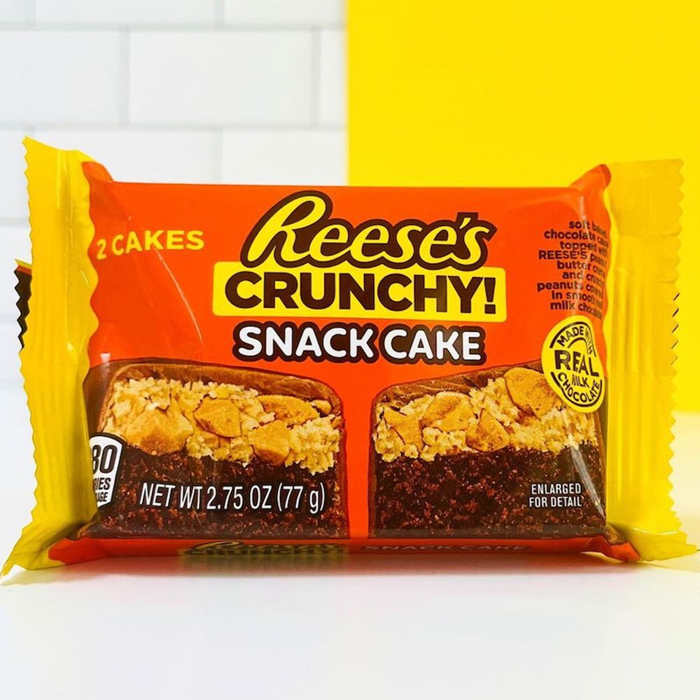 Reese's Crunchy Snack Cakes 77g — Joys Delights Lolly Shop Online