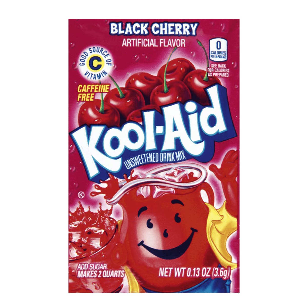 Kool Aid Black Cherry Sachet 6.5g — Joys Delights Lolly Shop Online