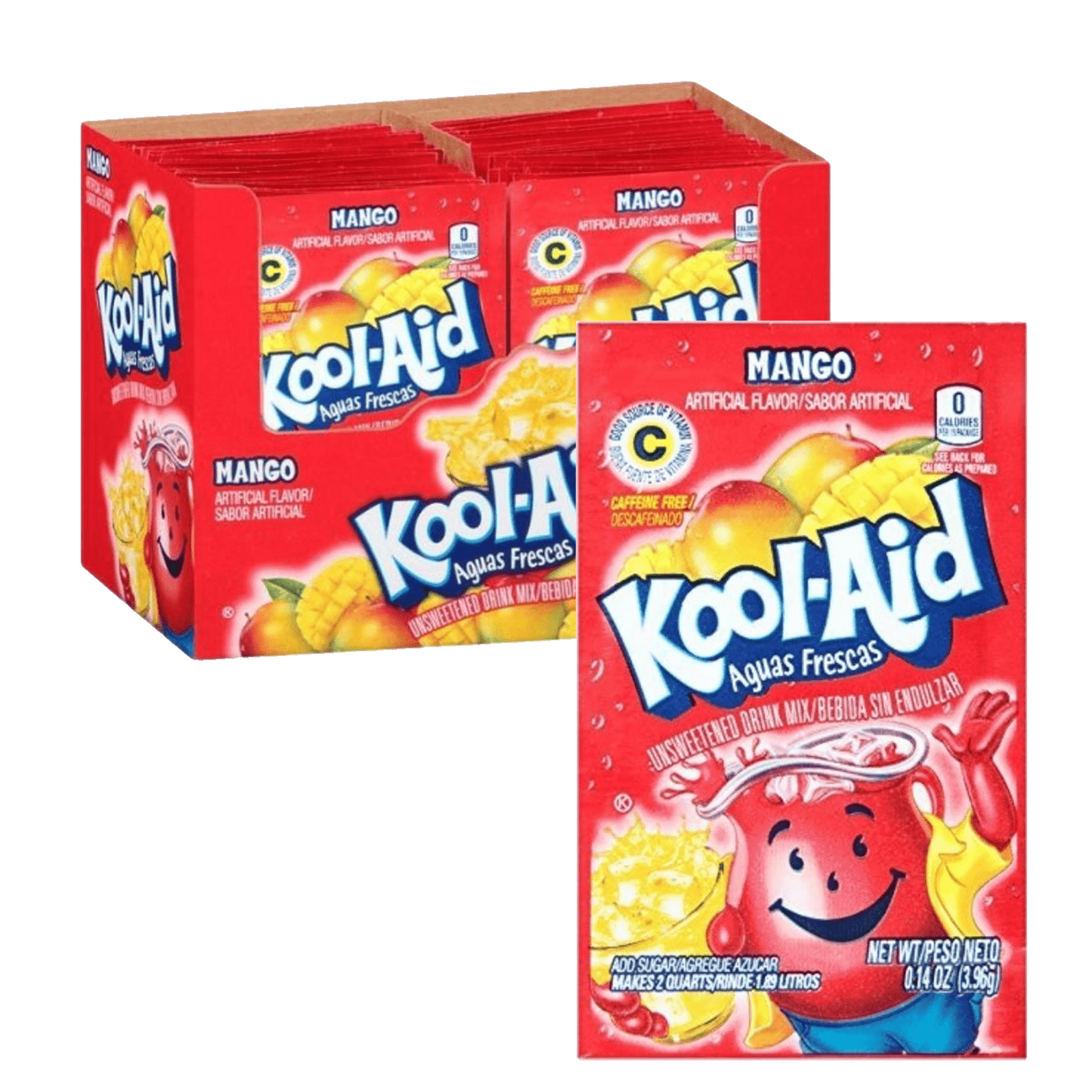 Kool Aid Mango Sachet 6.5g — Joys Delights Lolly Shop Online