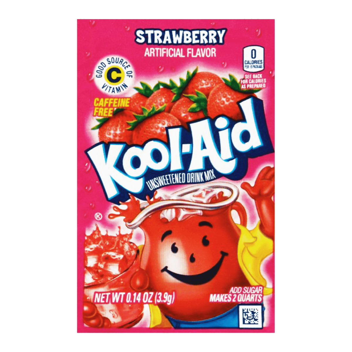 Kool Aid Strawberry Sachet 6.5g — Joys Delights Lolly Shop Online