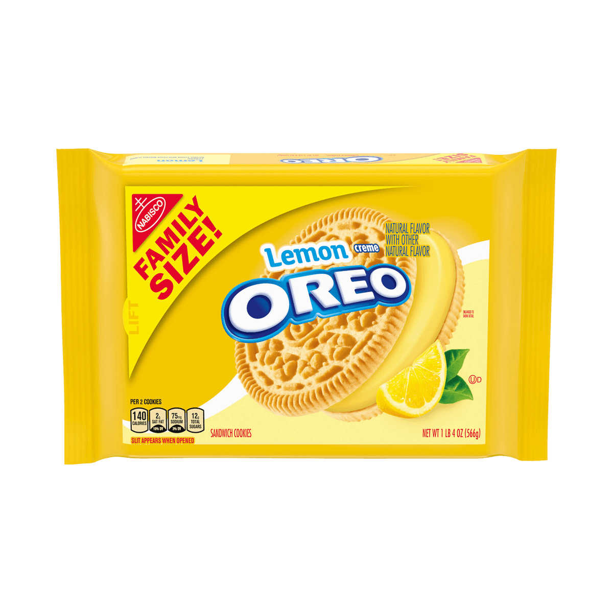 Oreo Lemon Creme 566g — Joys Delights Lolly Shop Online
