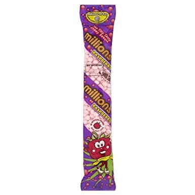 Millions Raspberry 60g — Joys Delights Lolly Shop Online