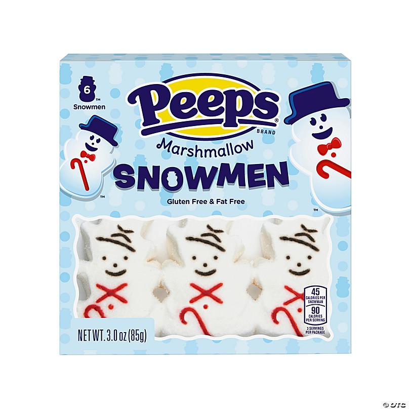 Peeps Snowmen 6 Pack — Joys Delights Lolly Shop Online