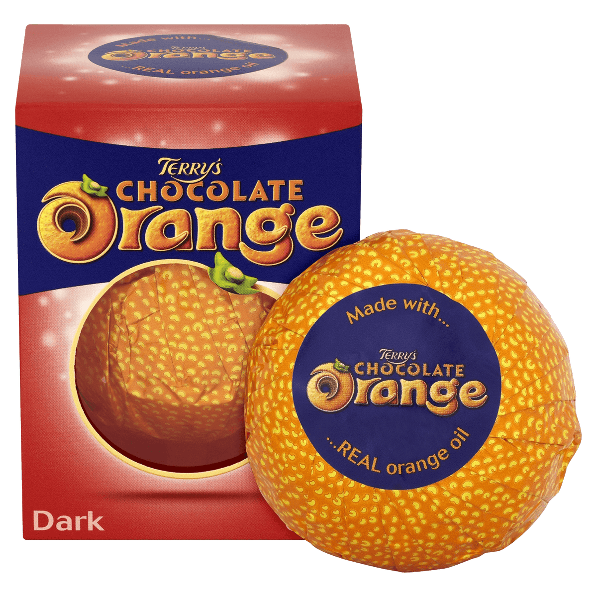 Terry's Dark Chocolate Orange Ball 157g — Joys Delights Lolly Shop Online