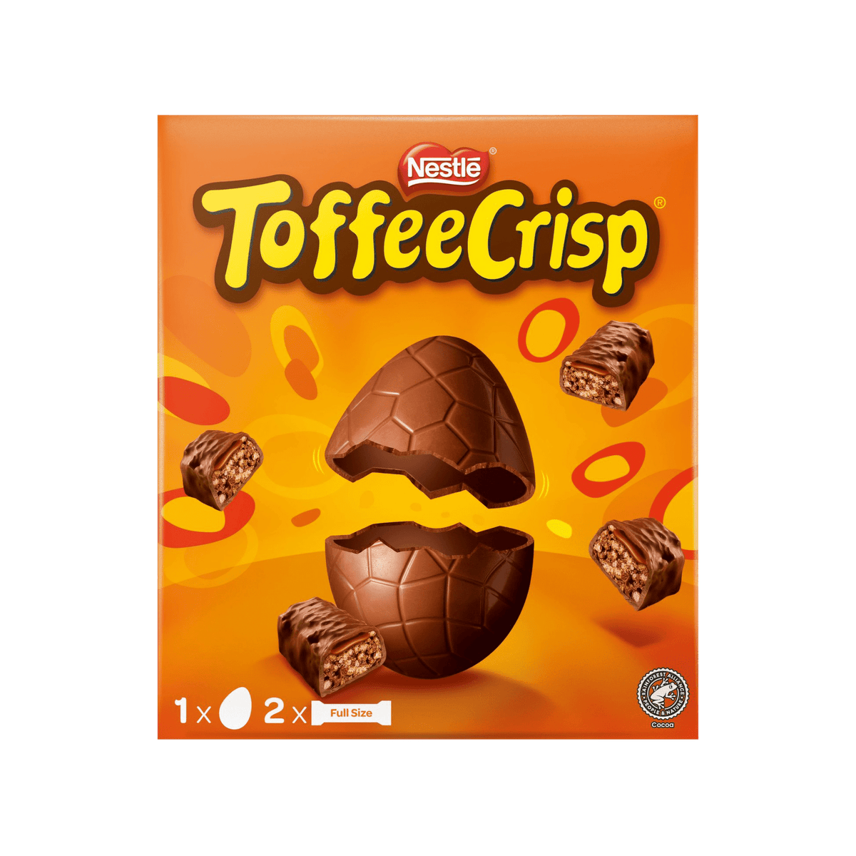 Toffee Crisp Large Egg 226g — Joys Delights Lolly Shop Online
