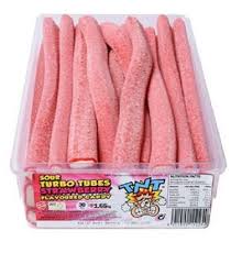 TNT Turbo Tubes Strawberry — Joys Delights Lolly Shop Online