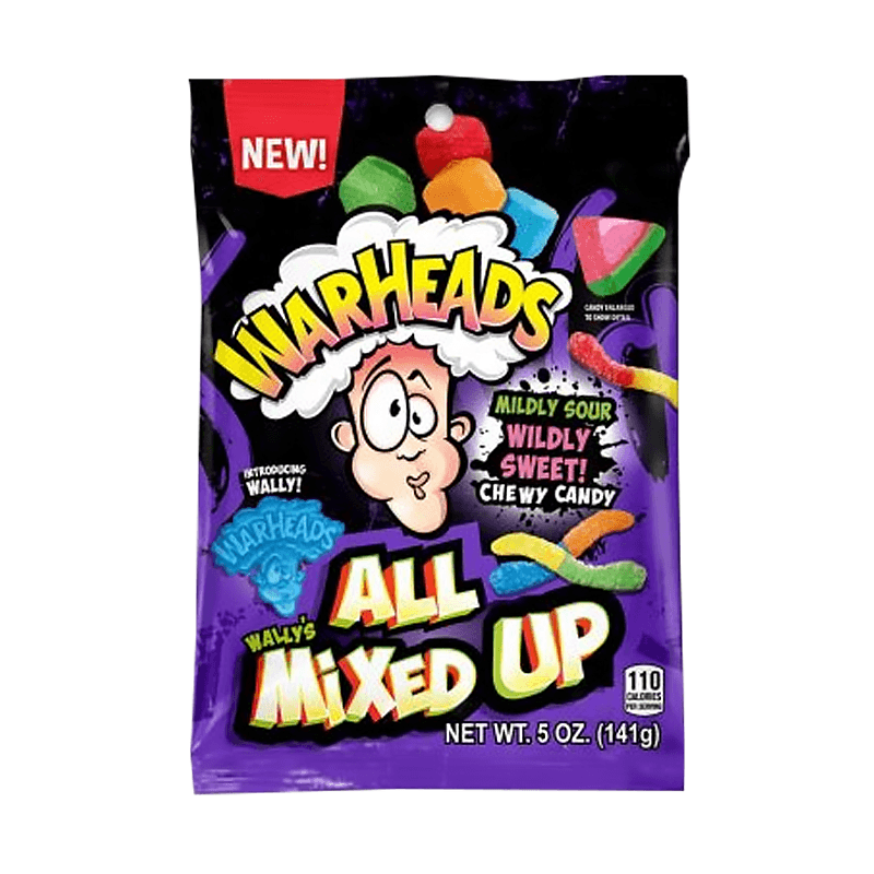 Warheads All Mixed Ups 141g Bulk — Joys Delights Lolly Shop Online
