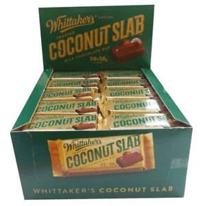 Whittaker's Coconut Slab Bulk — Joys Delights Lolly Shop Online