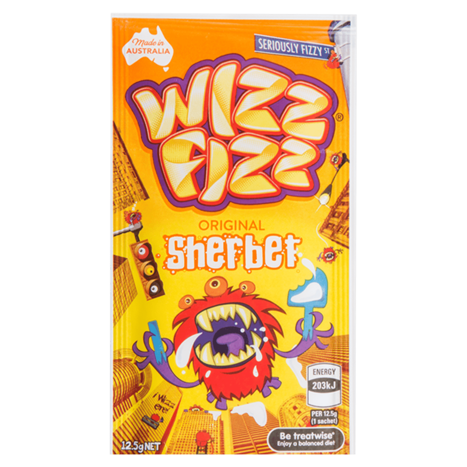 Wizz Fizz 12.5g — Joys Delights Lolly Shop Online