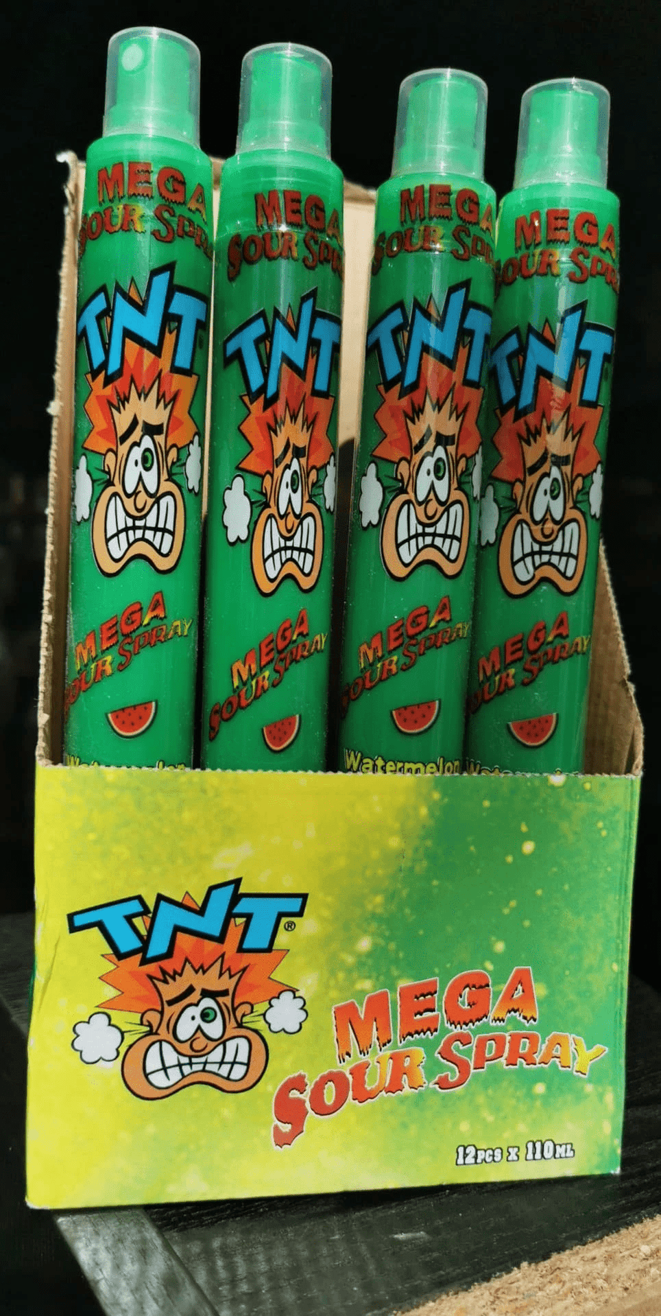 TNT Sour Spray 110ml — Joys Delights Lolly Shop Online