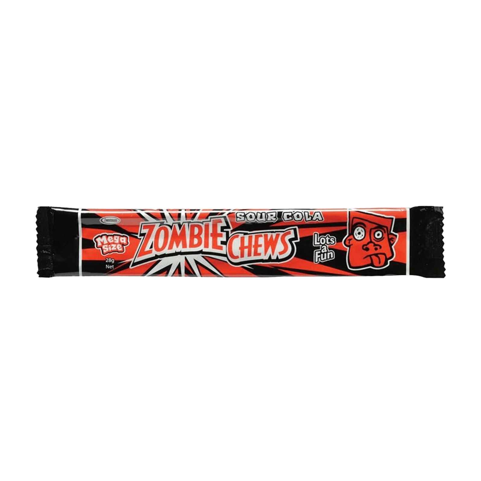 Zombie Chews Sour Cola Bar 28g — Joys Delights Lolly Shop Online